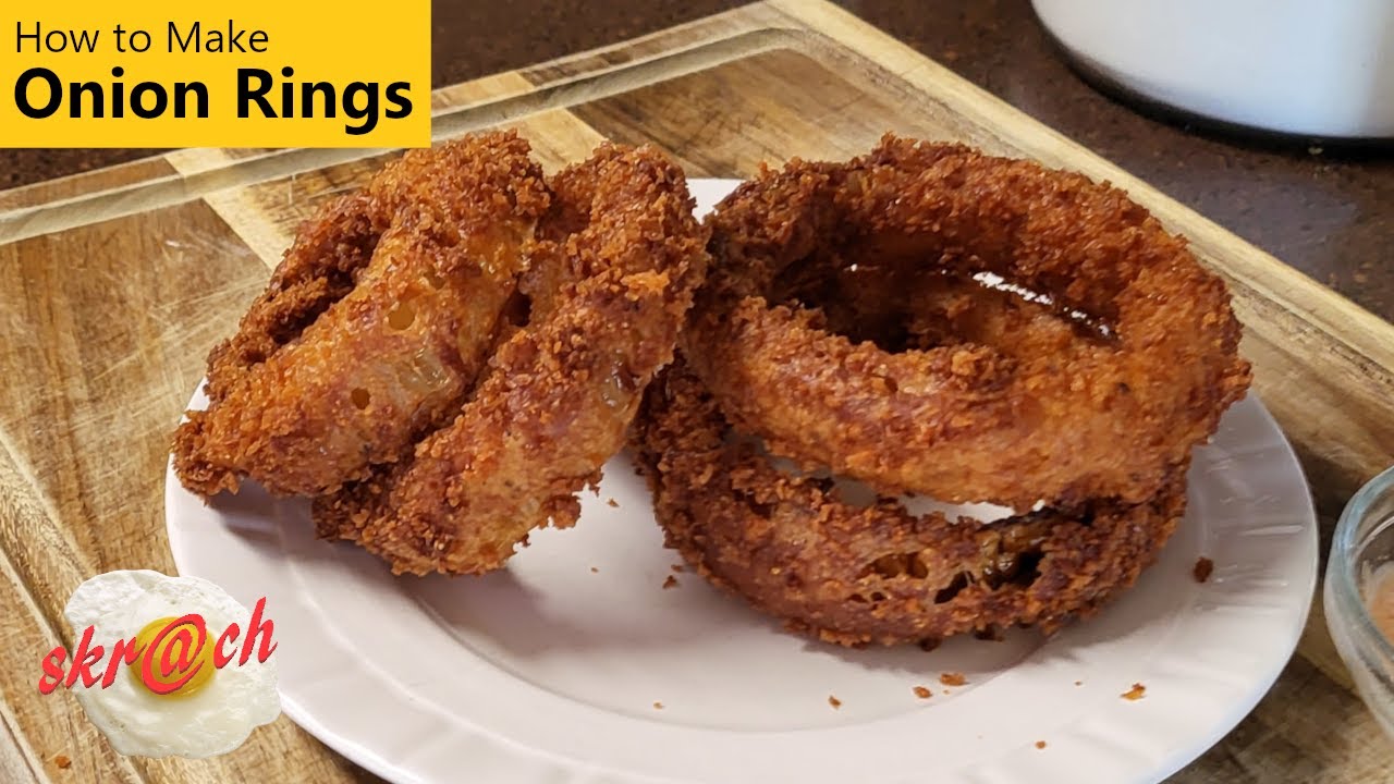 How to Make Onion Rings - YouTube