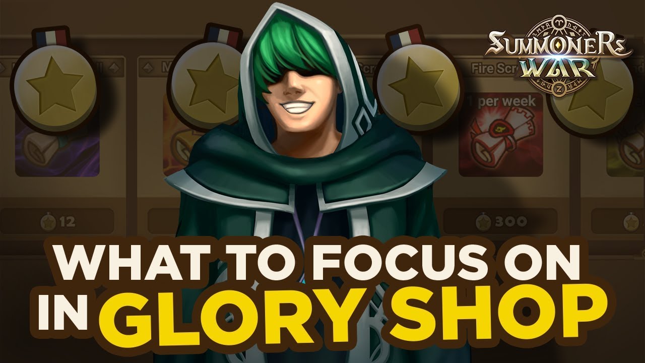 What to Focus on in the Glory Shop? - YouTube