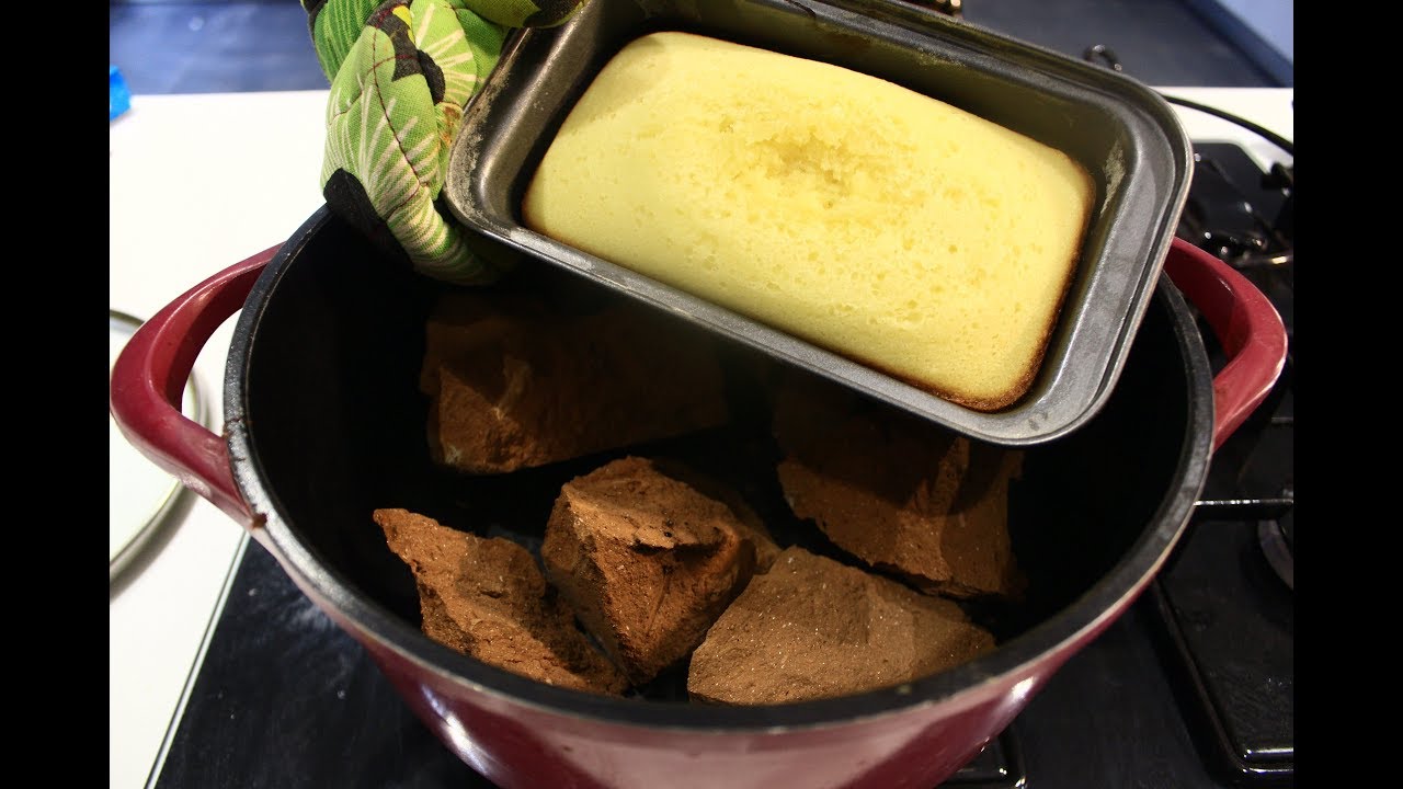 Spongy vanilla loaf cake using bricks/Basic vanilla sponge cake/Basic ...