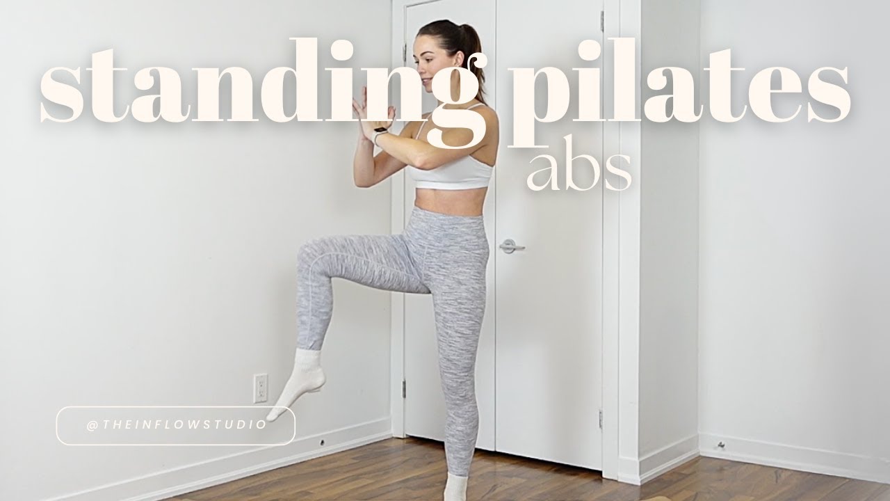 Standing Pilates Sculpt Workout for Abs | Fire Up Your Core - YouTube