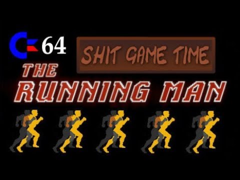 SHIT GAME TIME: THE RUNNING MAN (C64 - Contains Swearing!) - YouTube