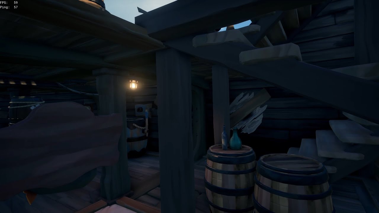 Glitch Inside Sloop Hull | Sea of Thieves - YouTube