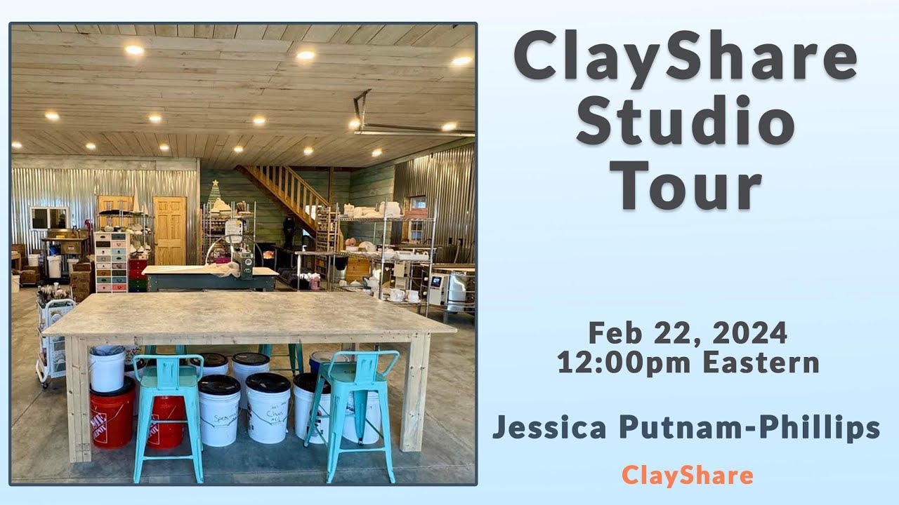 ClayShare Studio Tour - YouTube