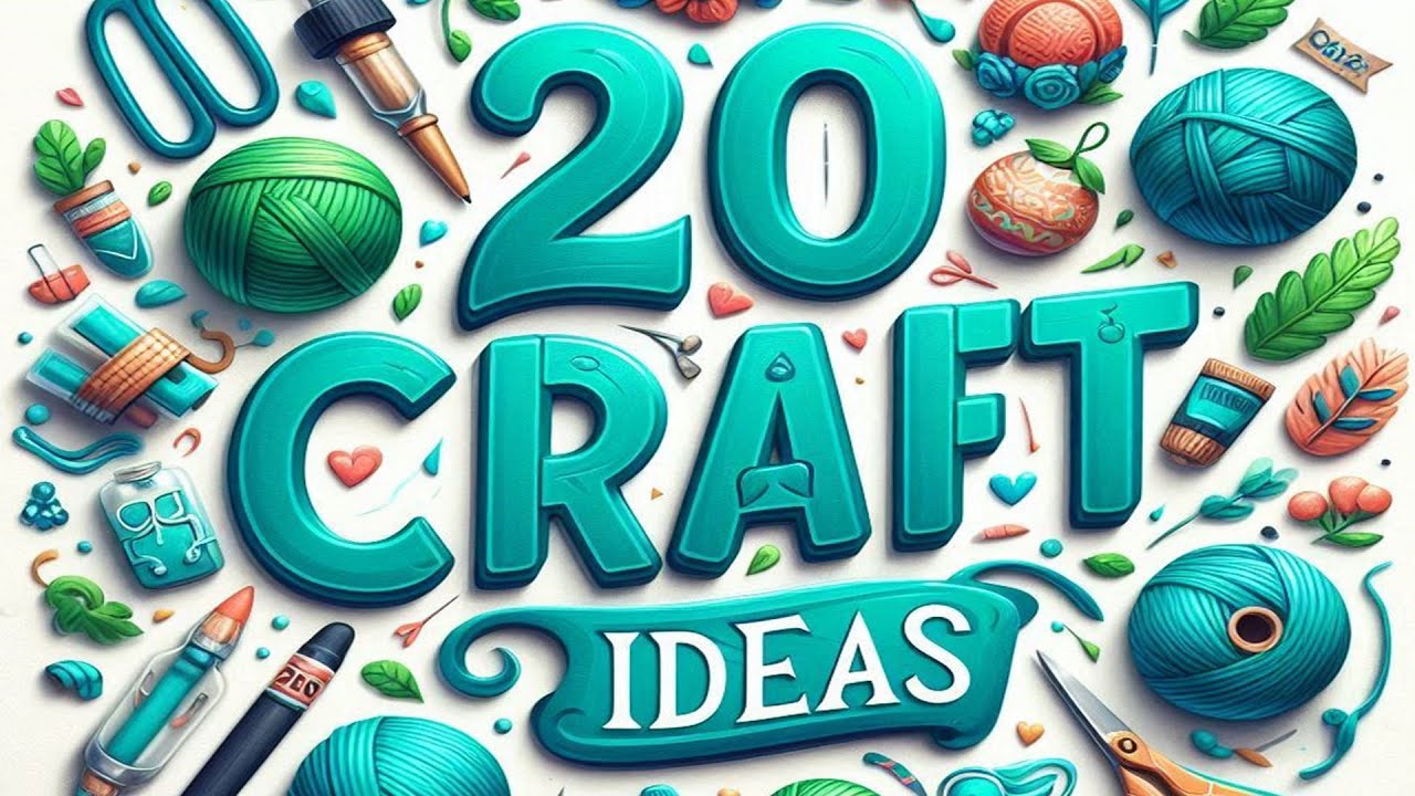 Best 20 Handmade Craft Ideas 💖 Amazing DIY Decorations Craft Ideas at ...