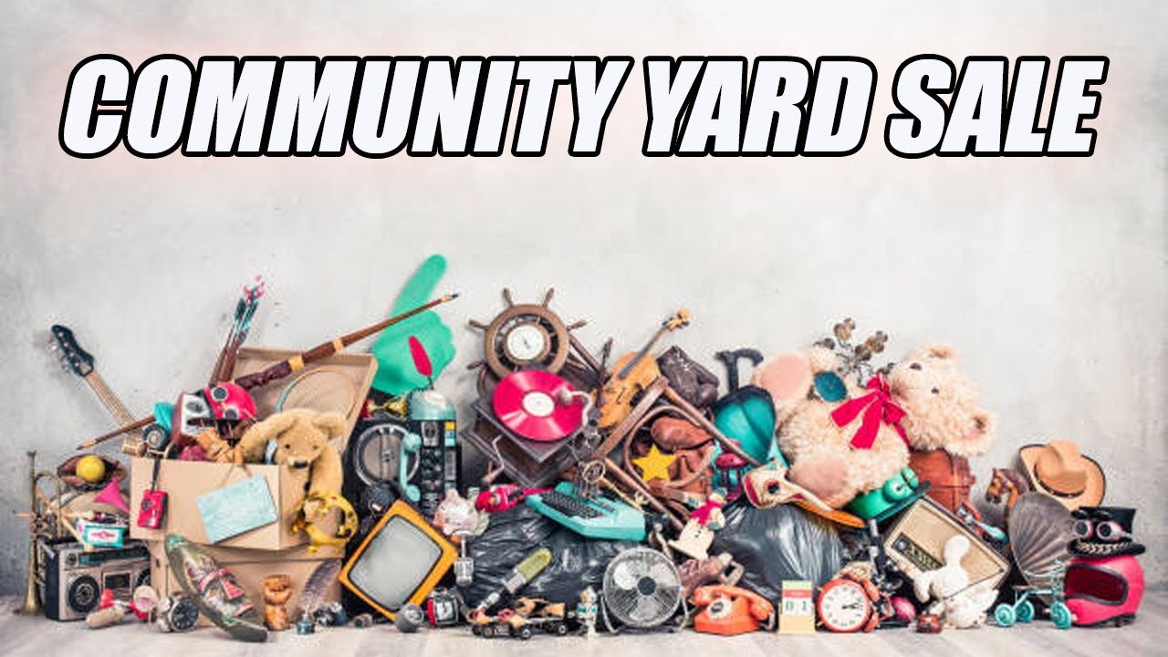 Community Yard Sale - Buying Antiques - Vintage Comics + More - YouTube