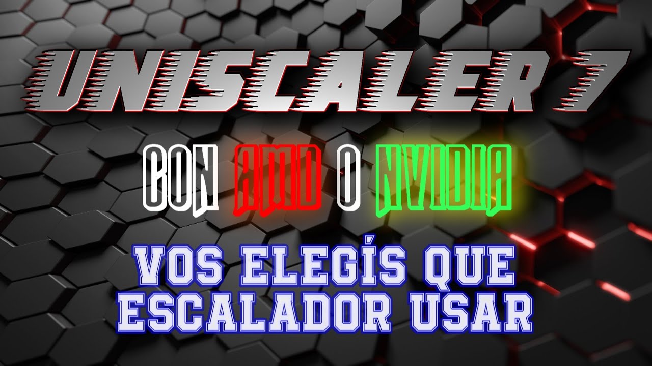 DESCARGÁ UNISCALER 7 !!! CON DLSS 3.7 & XeSS 1.3 - YouTube