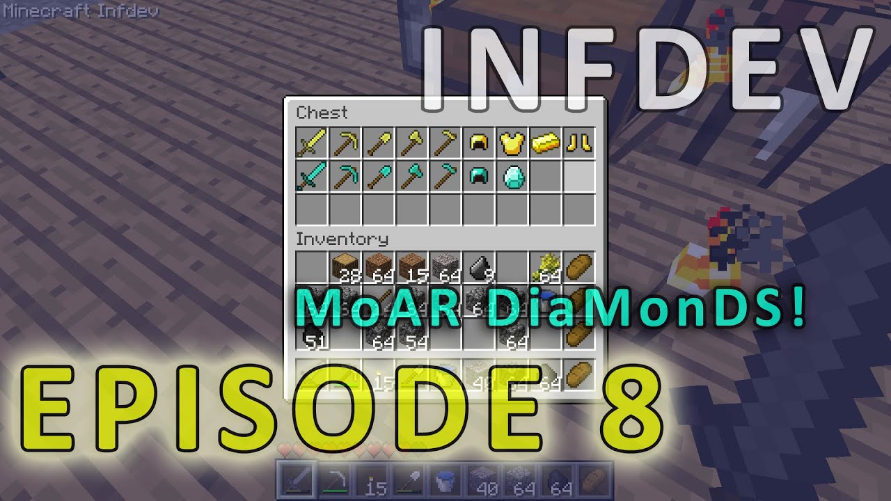 KAL Plays Minecraft Infdev - EPISODE 8: Growing Trees! | We Find ...