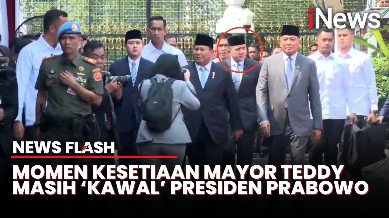 Jadi Menteri Sekretaris Kabinet, Mayor Teddy Masih Setia "Kawal ...