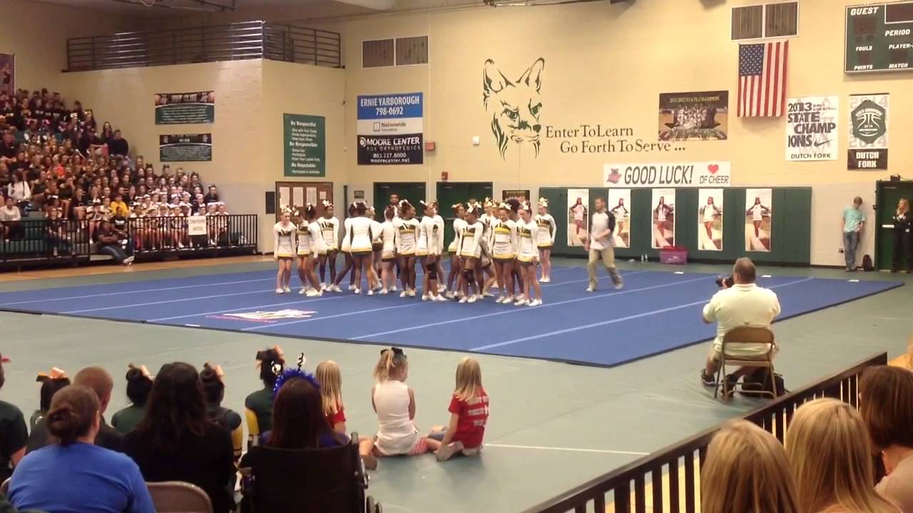 River Bluff Cheer @ Silver Fox Invitational 10/17/15 - YouTube