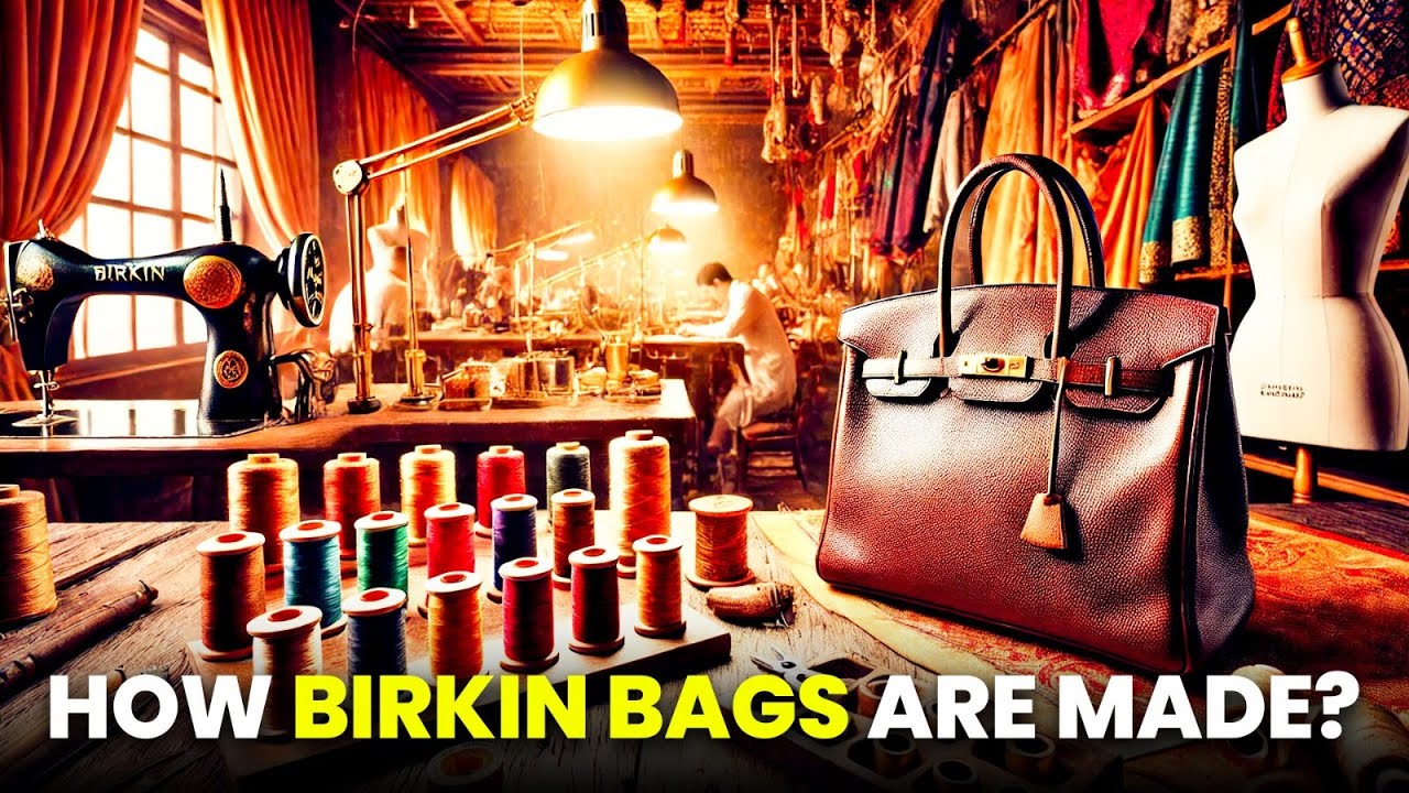 How Is The Iconic Birkin Bag Made? The Making Process Revealed! - YouTube