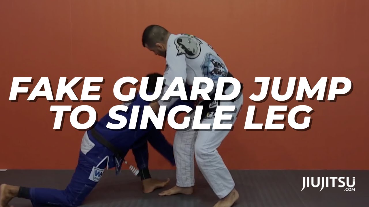 Fake Guard Jump to Single Leg - YouTube