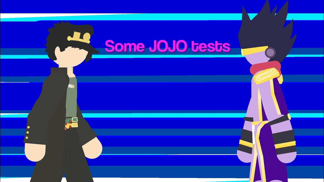 Some JOJO tests | STİCK NODES - YouTube