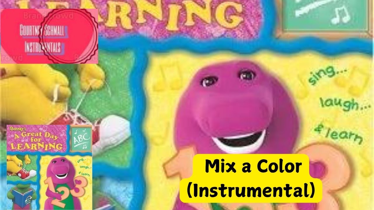 Barney: Mix A Color (Instrumental) - YouTube