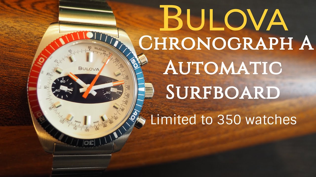 Bulova Chronograph A Surfboard Chronograph Limited Edition of 350 ...