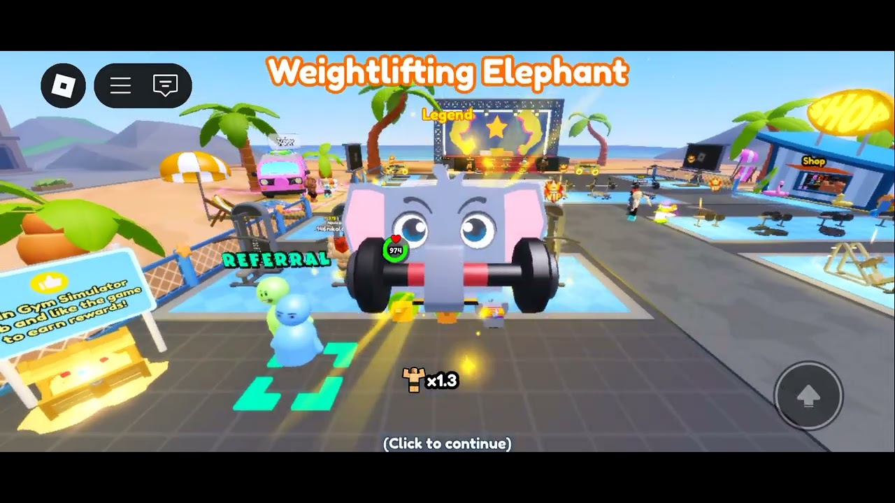 Muscles in Roblox 💪#subscribe#YGP Gaming - YouTube