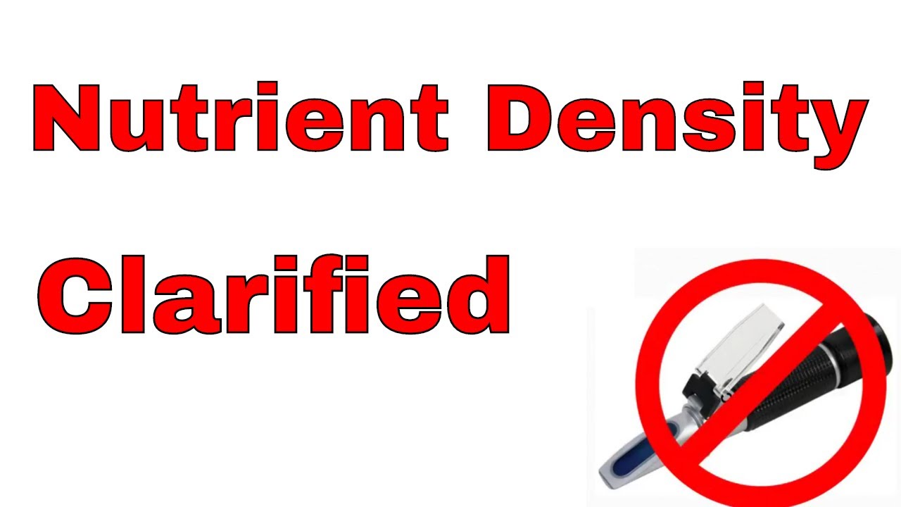Nutrient Density Explained, and what you should know - YouTube