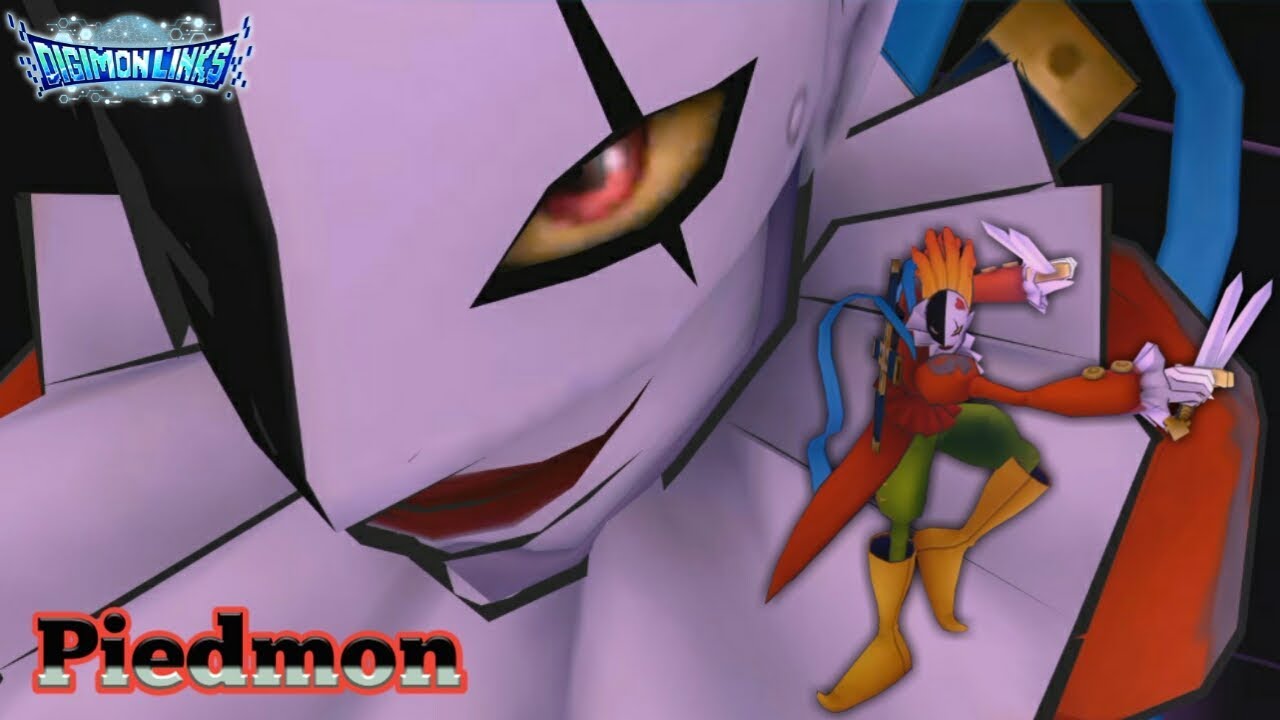 Digimon Links: Mega Evolution Piedmon - YouTube