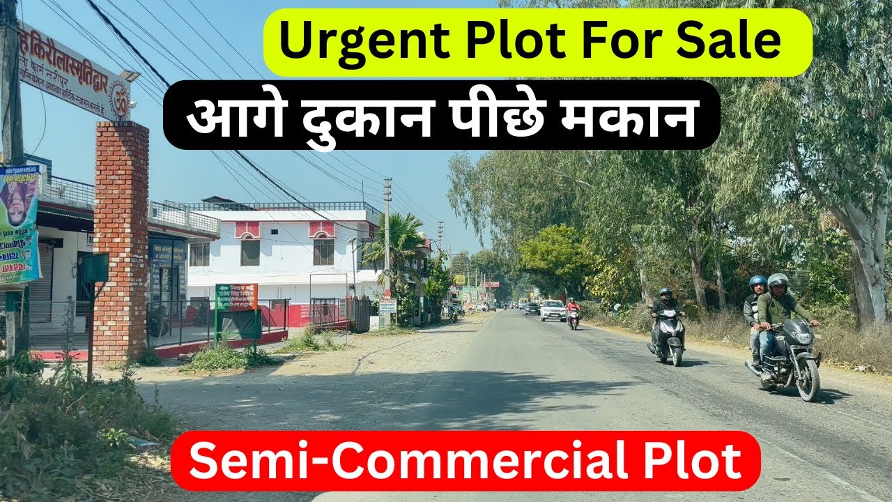 Urgent Plot For Sale in Haldwani Lamachaur - Semi Commercial Plot For ...