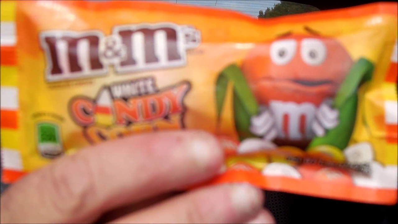 M&M Candy Corn and White Chocolate Taste Test - YouTube