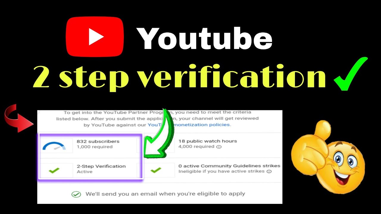 2 step verification youtube channel | 2 step verification youtube ...