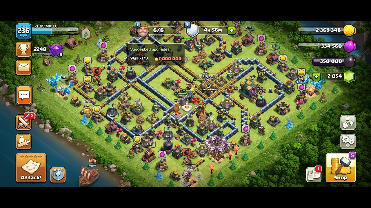How to buy coc account and clan | Message me (7303620964) - YouTube