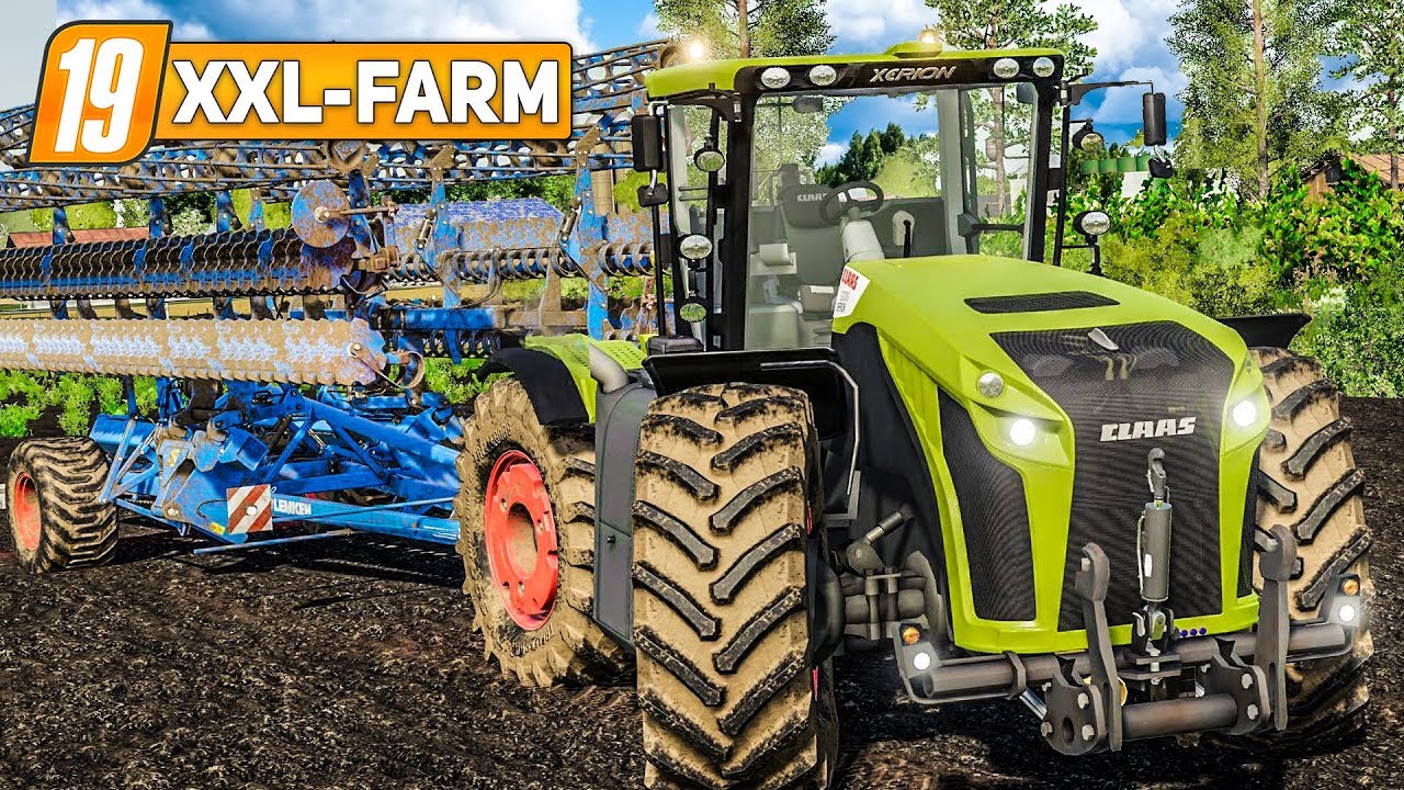 LS19 XXL Farm #57: Der Claas XERION 5000 ist da! LANDWIRTSCHAFTS ...