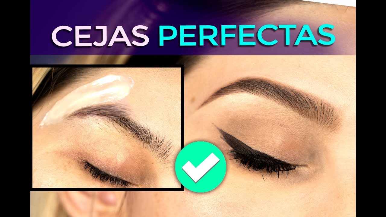 TUTORIAL DE CEJAS | Depilacion y Maquillaje de Cejas - YouTube