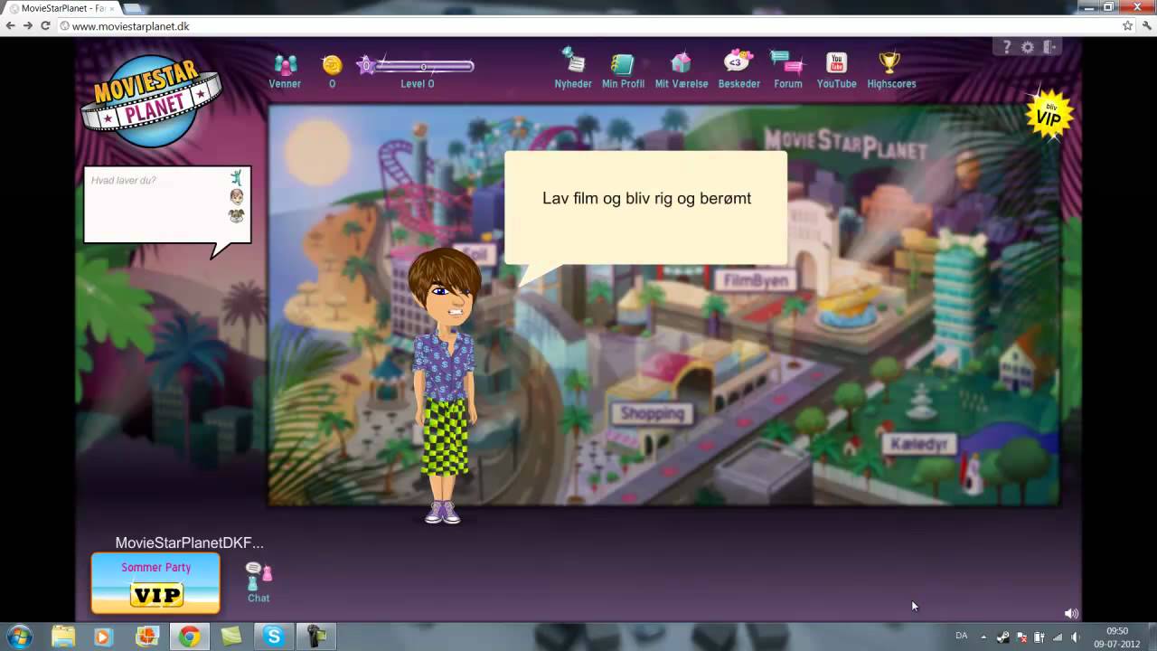 MovieStarPlanet.dk - Guide - Sådan laver du en MovieStar - MSP - YouTube