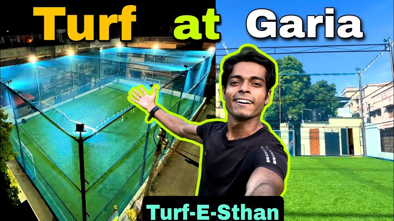 Finally Turf at Garia 😍•|| Kolkata Turf ⚽ •|| Turf-E-Sthan - YouTube