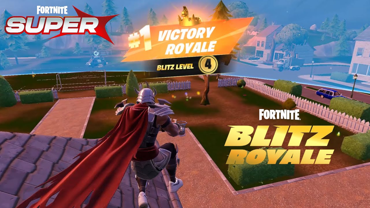 FORTNITE - BLITZ ROYALE - C6 S3 - SUPER - YouTube