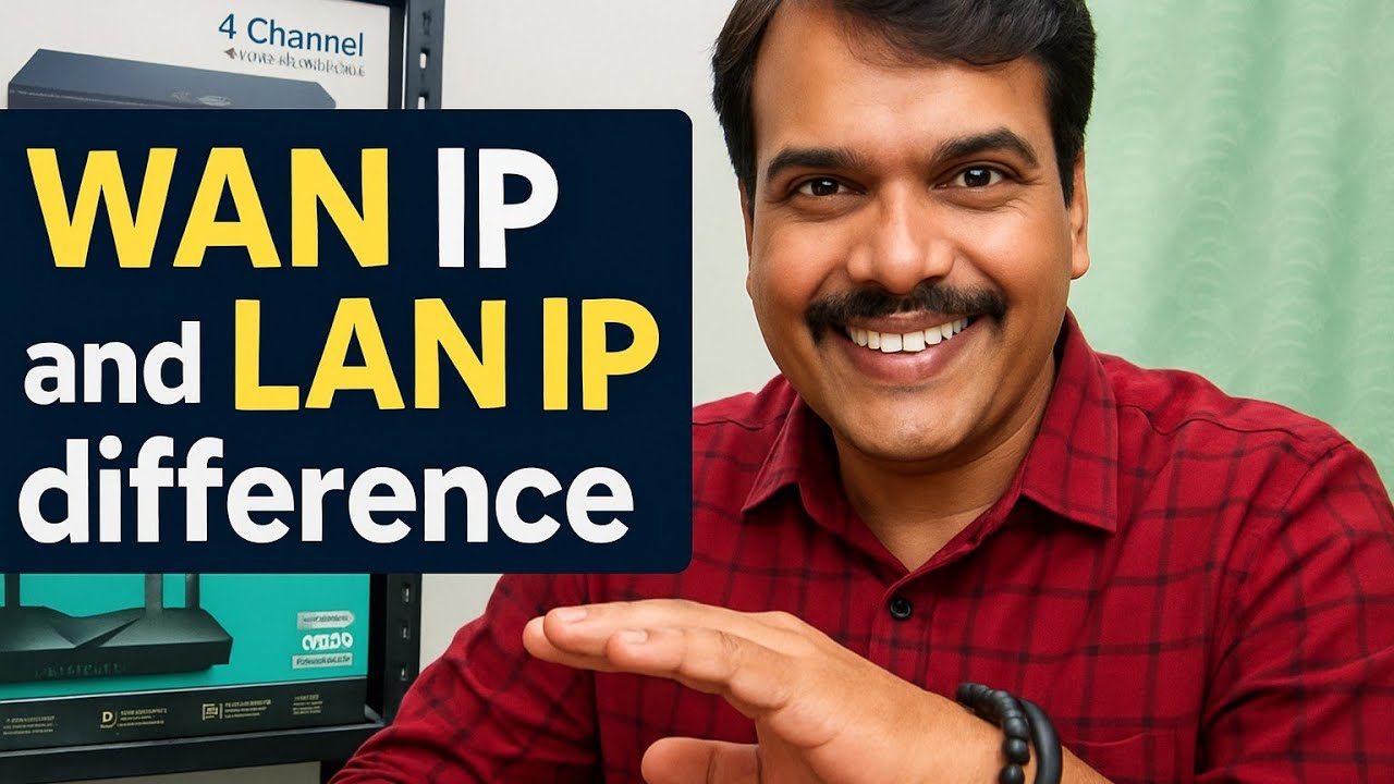 Difference between WAN IP and LAN IP | DK Networking Solutions - YouTube