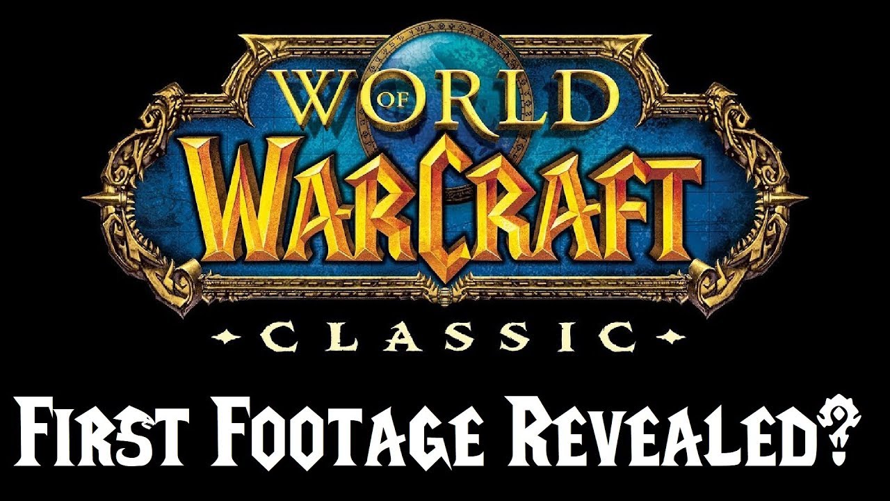 First Classic WoW Footage Revealed? - YouTube