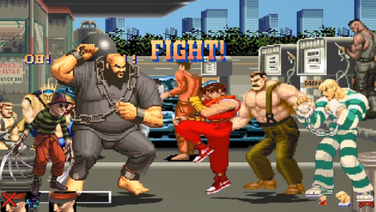 Final Fight Heroes vs CHOI & CHANG SF2 DELUXE - YouTube