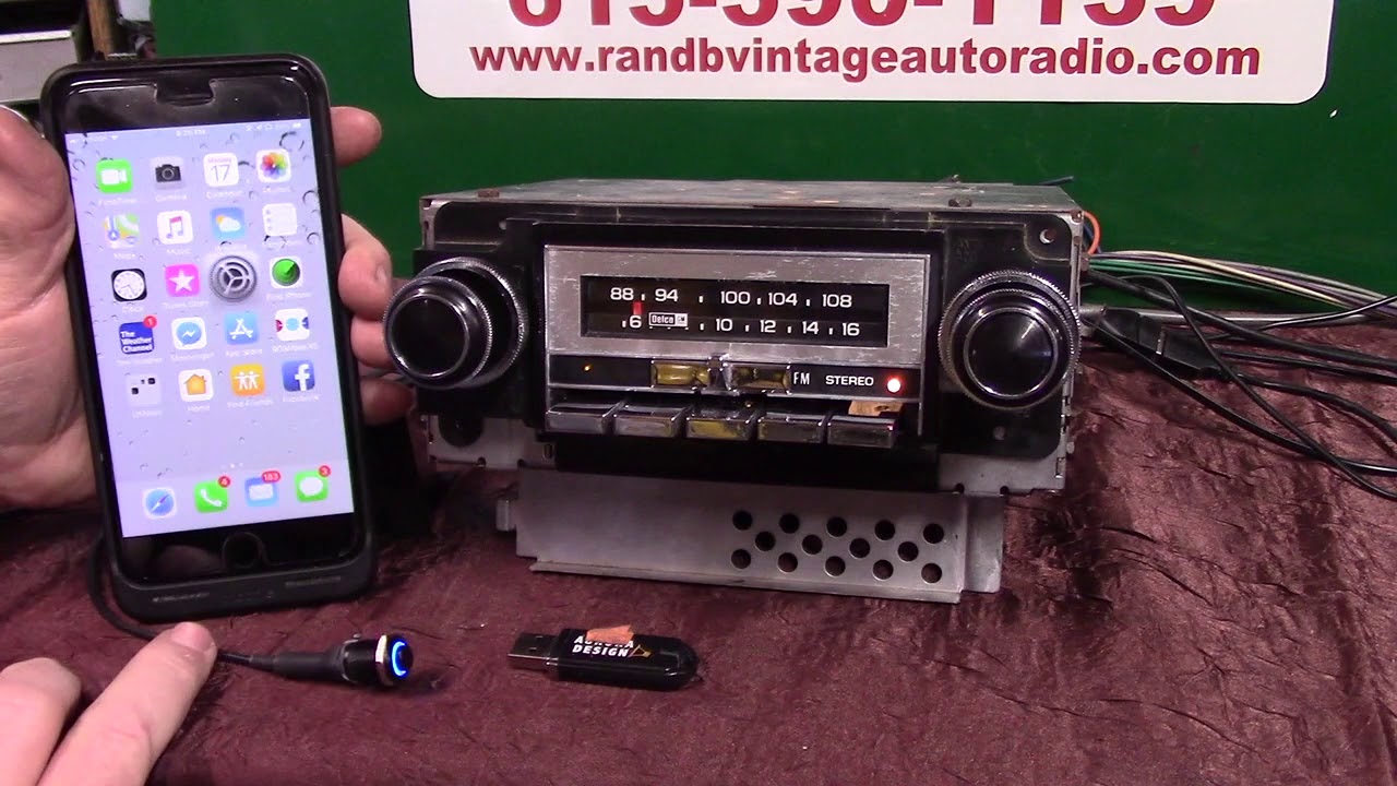 1981 Trans AM original AM/FM radio - YouTube