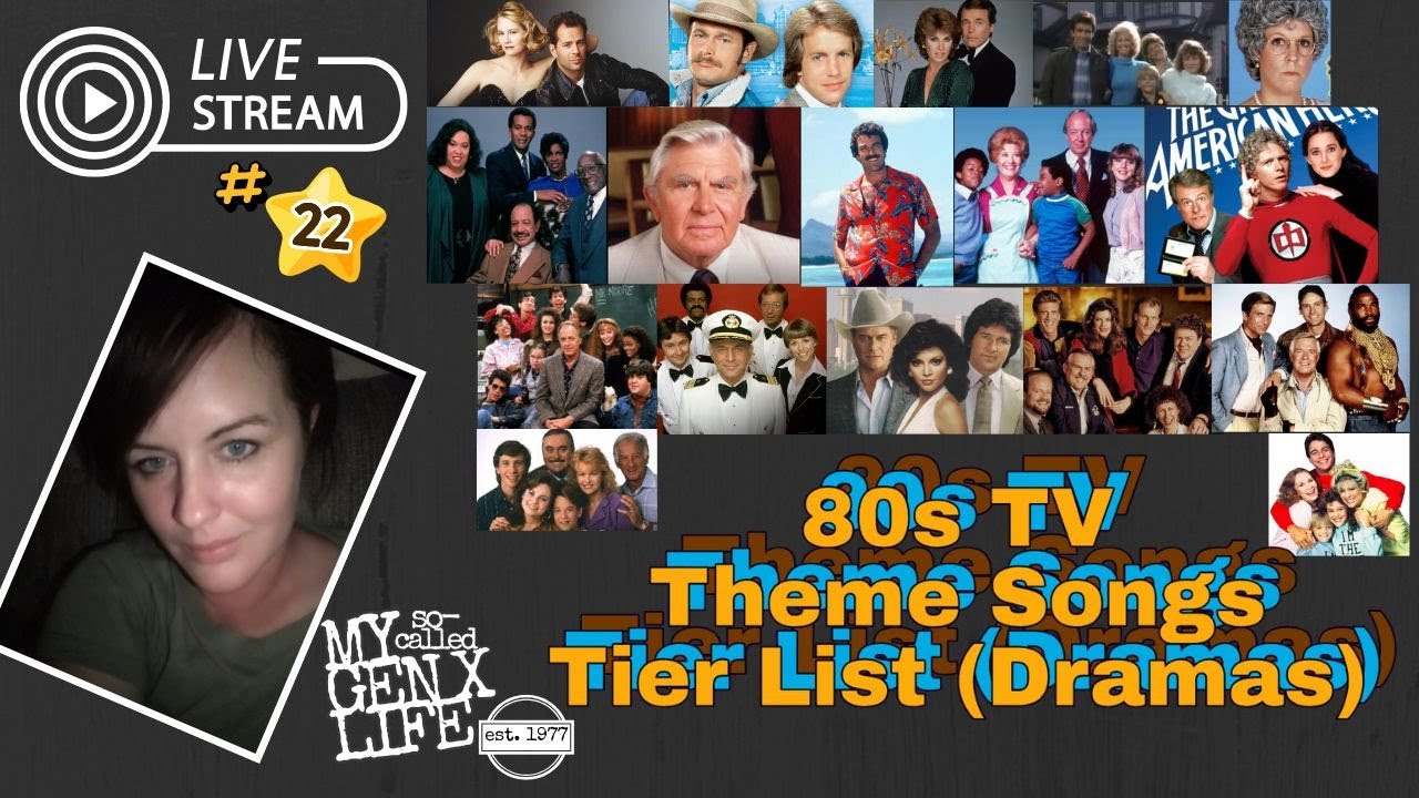 It's Drama Night! Let's Make an 80s TV Theme Songs Tier List ...
