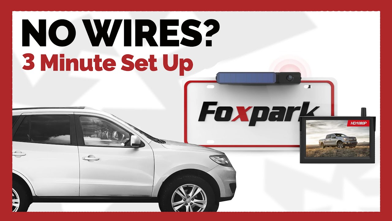 Foxpark Solar 3 Reverse Camera Review | Setup & Impressions - YouTube