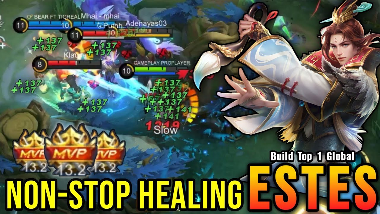 Nonstop Healing!! Estes Maximum Cooldown Reduction 100% Annoying ...