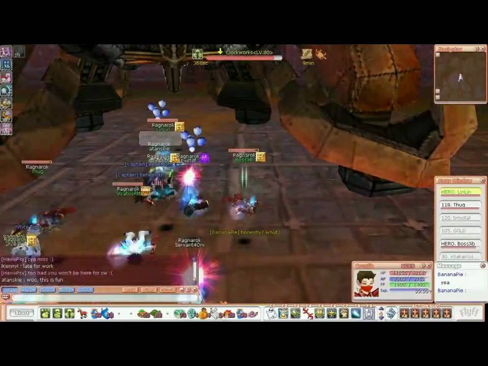 Flyff Gpotato Clockworks Server Ragnarok Guild - YouTube