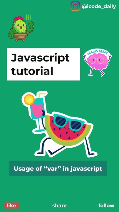 Working of "var" in Javascript #shortvideos #coding #javascipt #shortvideos - YouTube