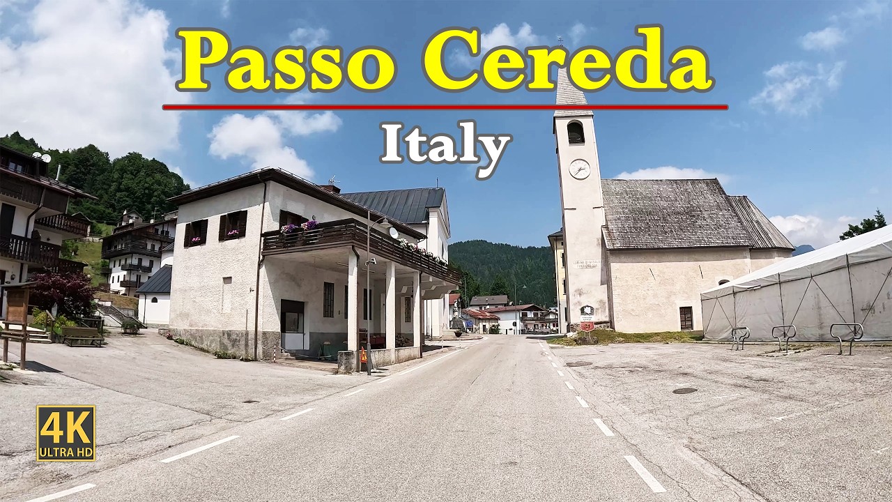 Passo Cereda | The Most Breathtaking Alpine Pass in Italy | POV Driving ...