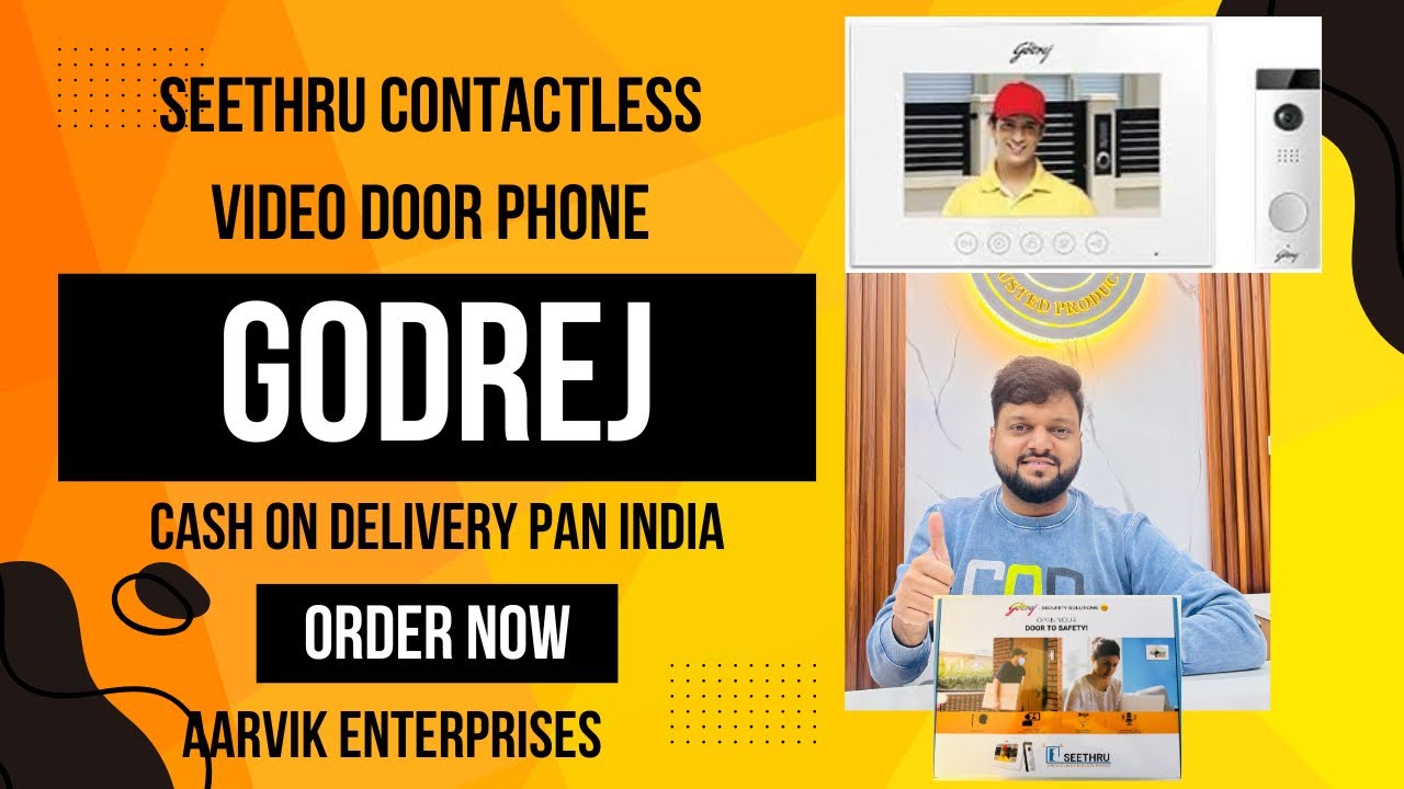 The Future of Doorbells | Godrej Contactless Video Doorbell - YouTube