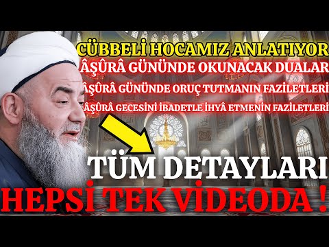 Aşure Günü Bu Duayı Okuyanı Melekler Kuşatır! Cübbeli Hoca’dan Gizli Faziletler Açıklaması