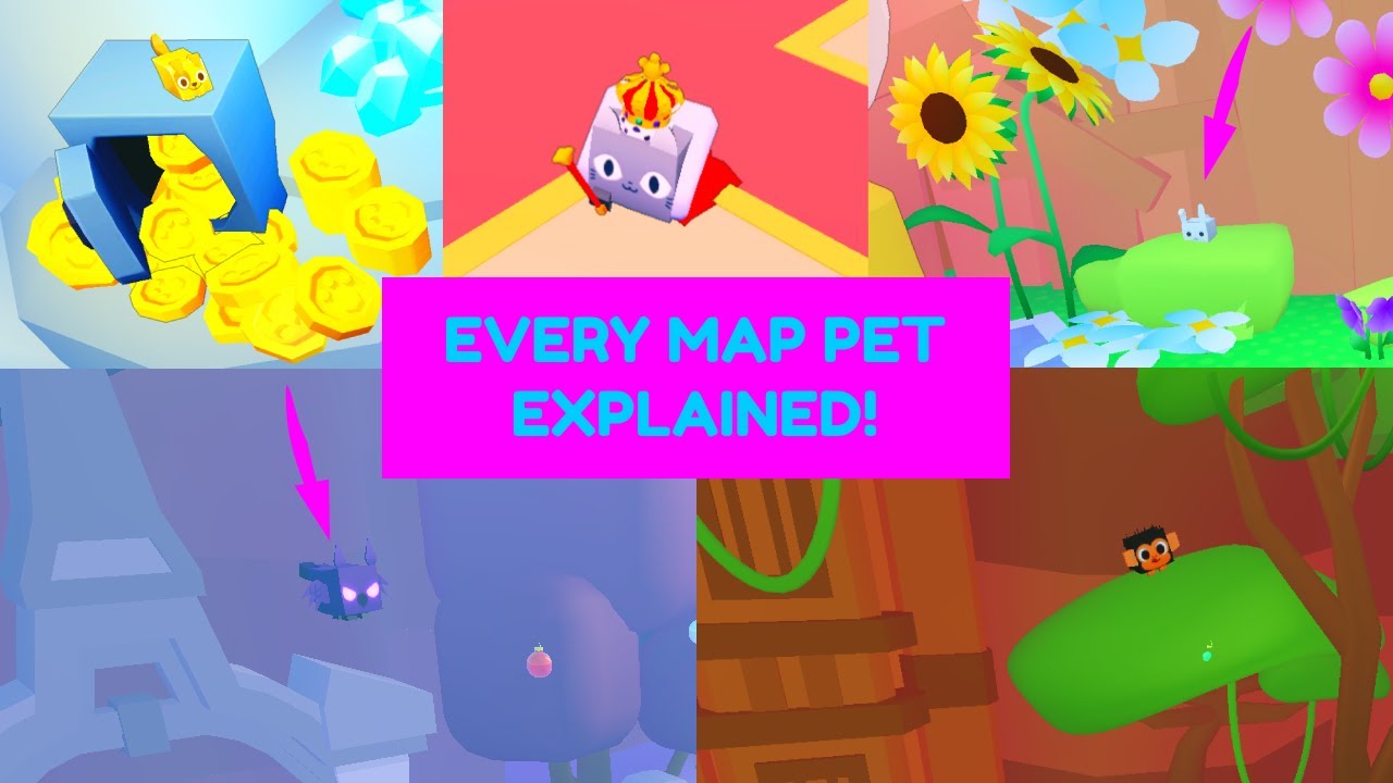 EVERY MAP PET IN PET SIMULATOR 99 EXPLAINED! Pt 1 (ROBLOX) - YouTube