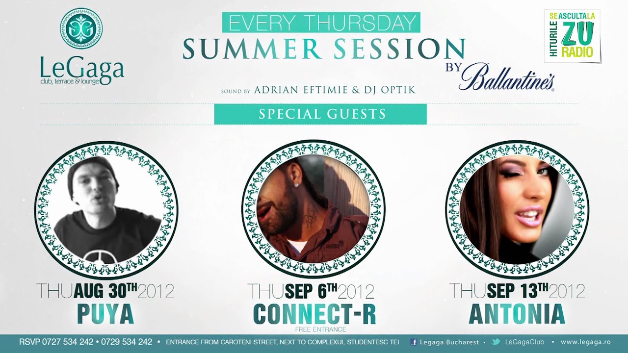 Special guests @ Summer Session- LeGaga Bucharest 2012 - YouTube