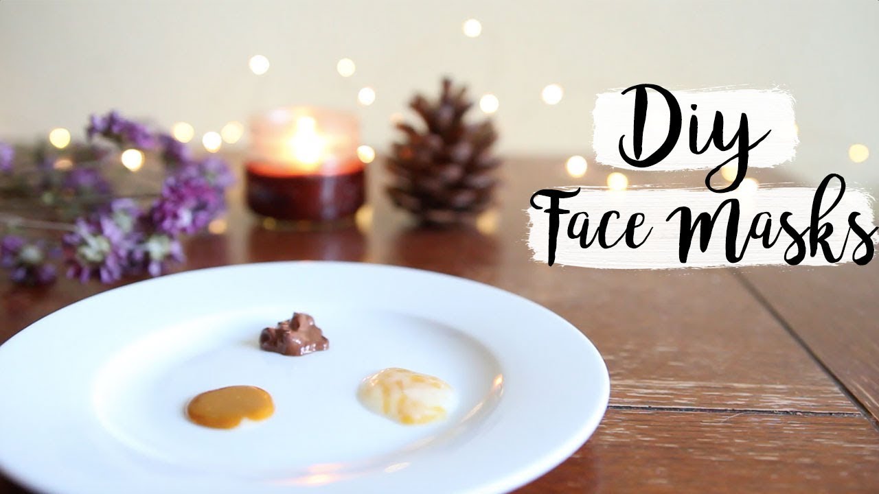 DIY At Home Face Masks | Natural & Easy to make - YouTube