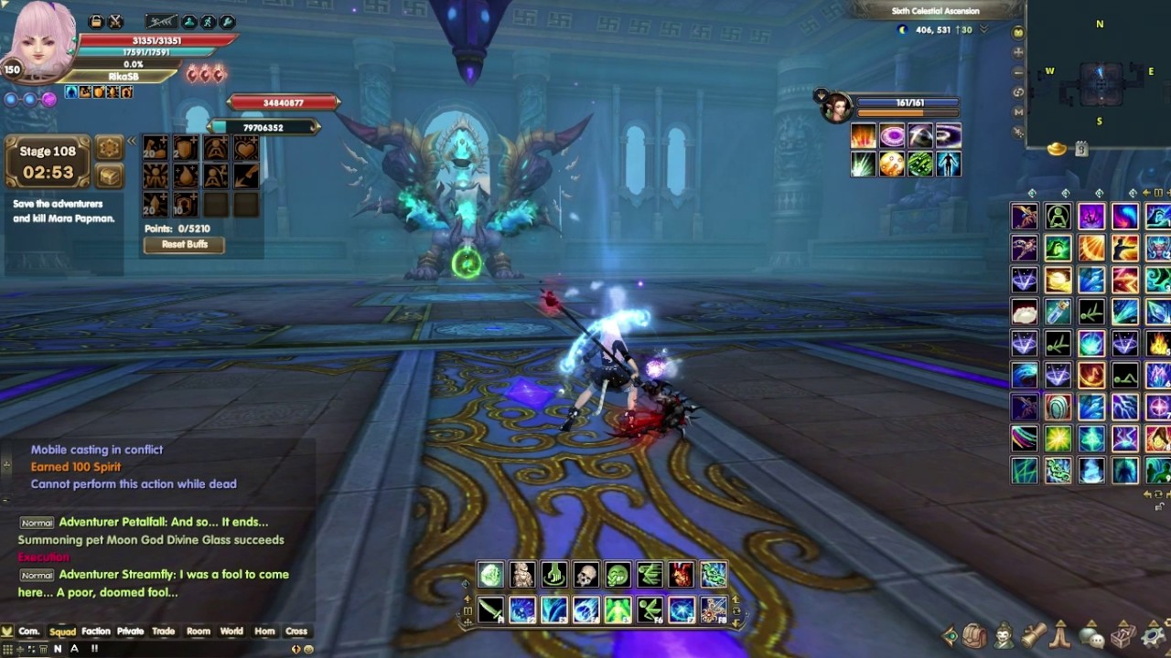 Epic Perfect World - Heavenfall Temple Floor 108 - YouTube