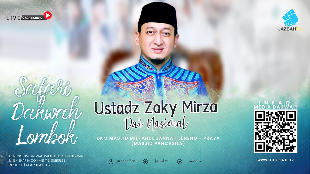 🔴SAFARI DAKWAH USTADZ ZAKY MIRZA & DOA UNTUK PALESTINA | DKM MASJID ...