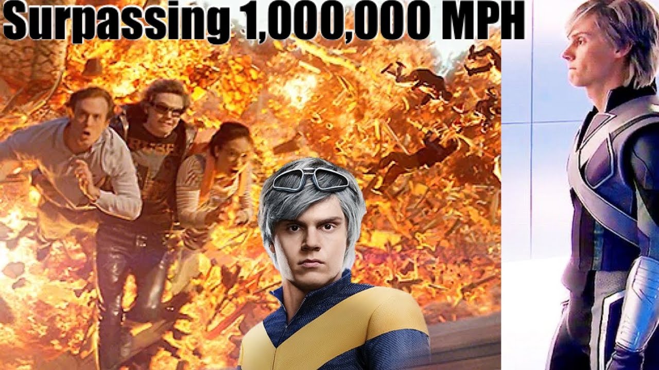 How Fast is Quicksilver - How Strong is Quicksilver [ Fox ] Live Action ...