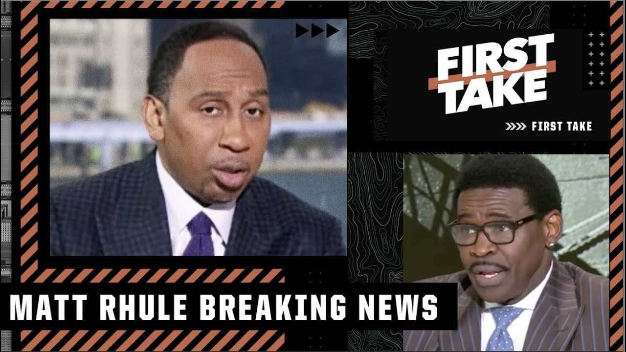 INCREDIBLE OR NOT?! Stephen A. & Michael Irvin react to Matt Rhule ...