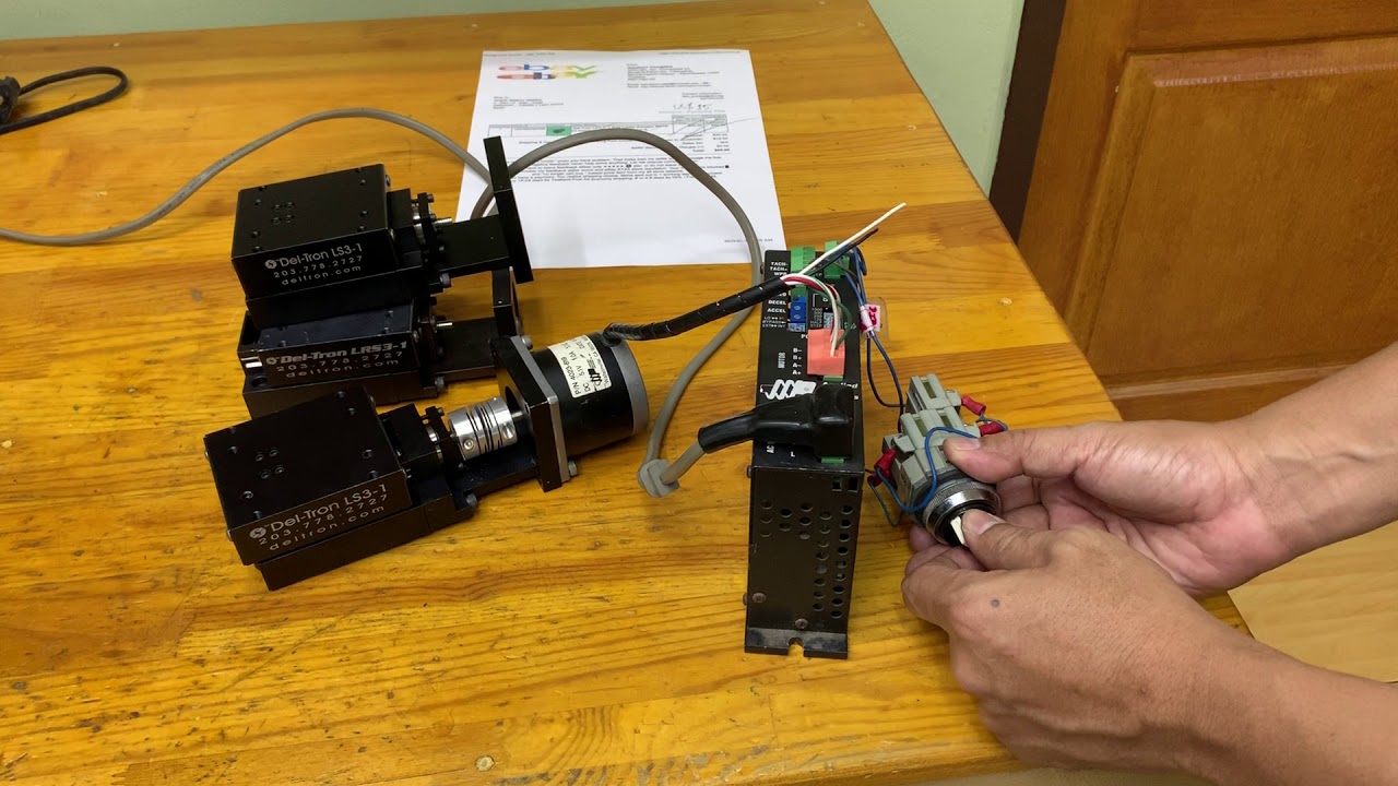 Del-Tron LRS3 LS3-1 testing. - YouTube